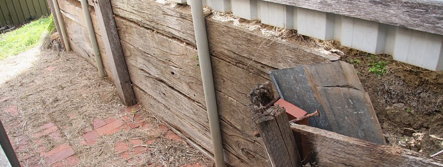 Retaining Wall Failure - DKT Building Inspections Building Inspections